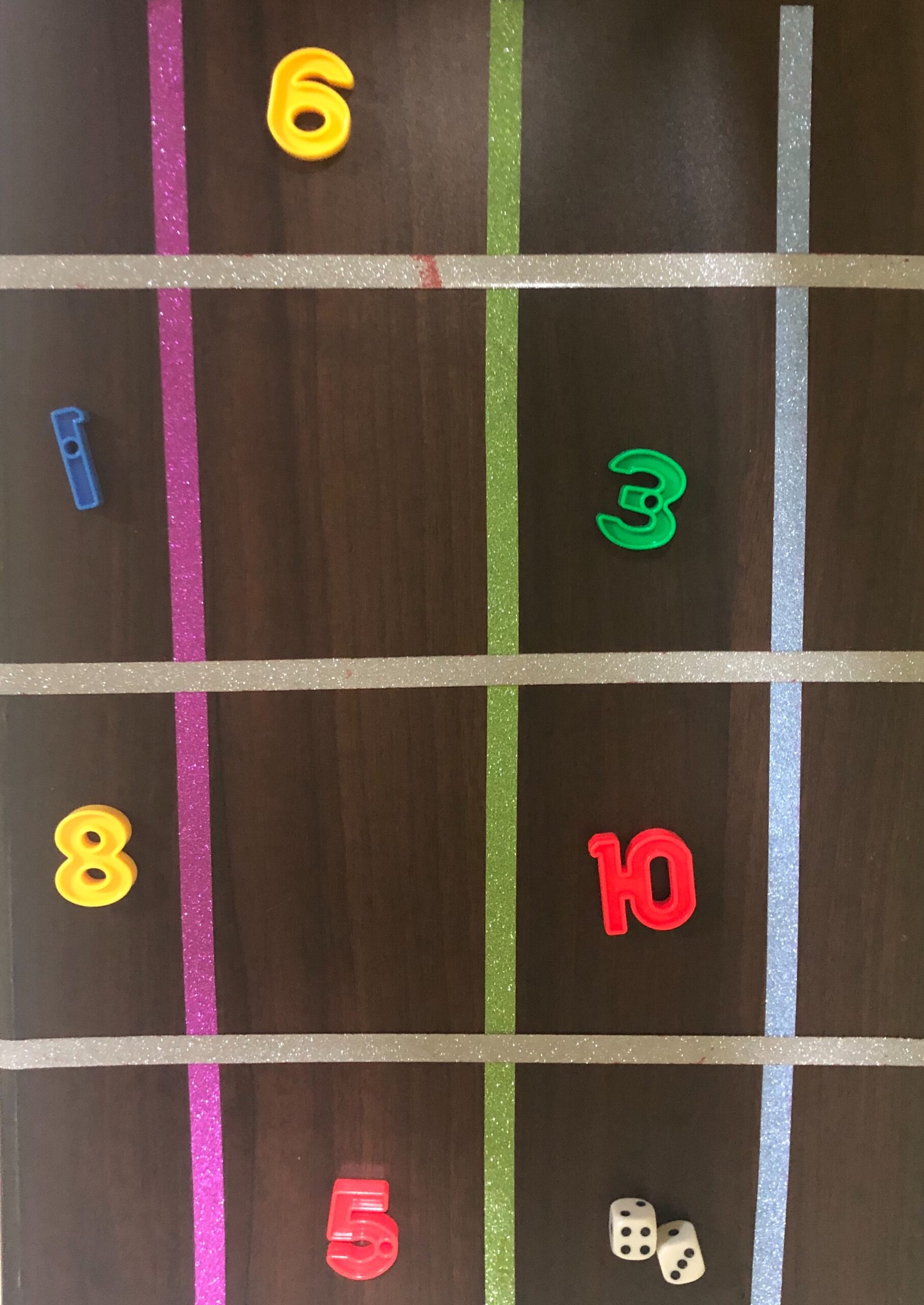 Hop on the numbers: A developmental game.