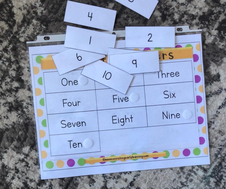 Number Practice Bundle – new freebie for you